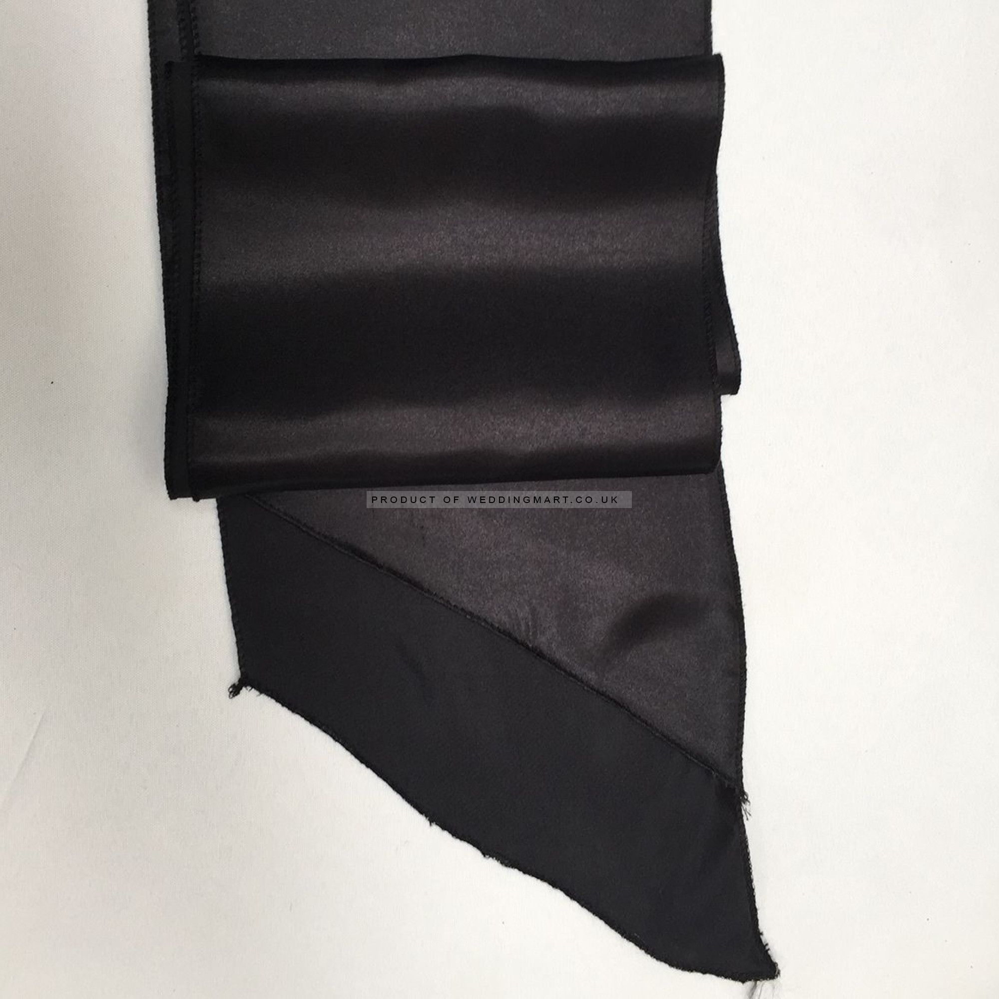 Buy Premium Quality Black Satin Sash - PACK OF 10 | WeddingMart ...