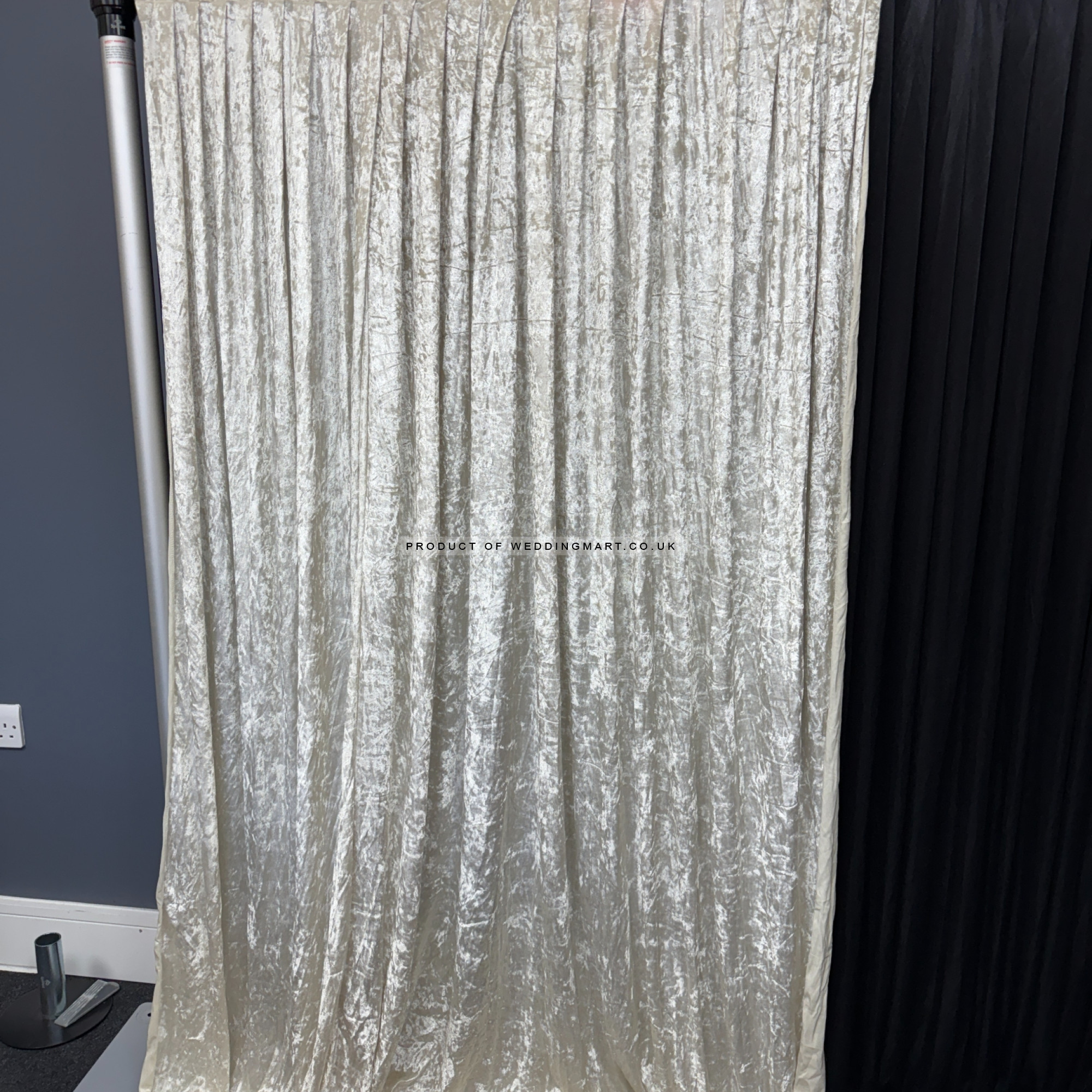 Buy Premium Quality 1m (w) x 4m (h) Velvet Backdrop Overlay Panel ...