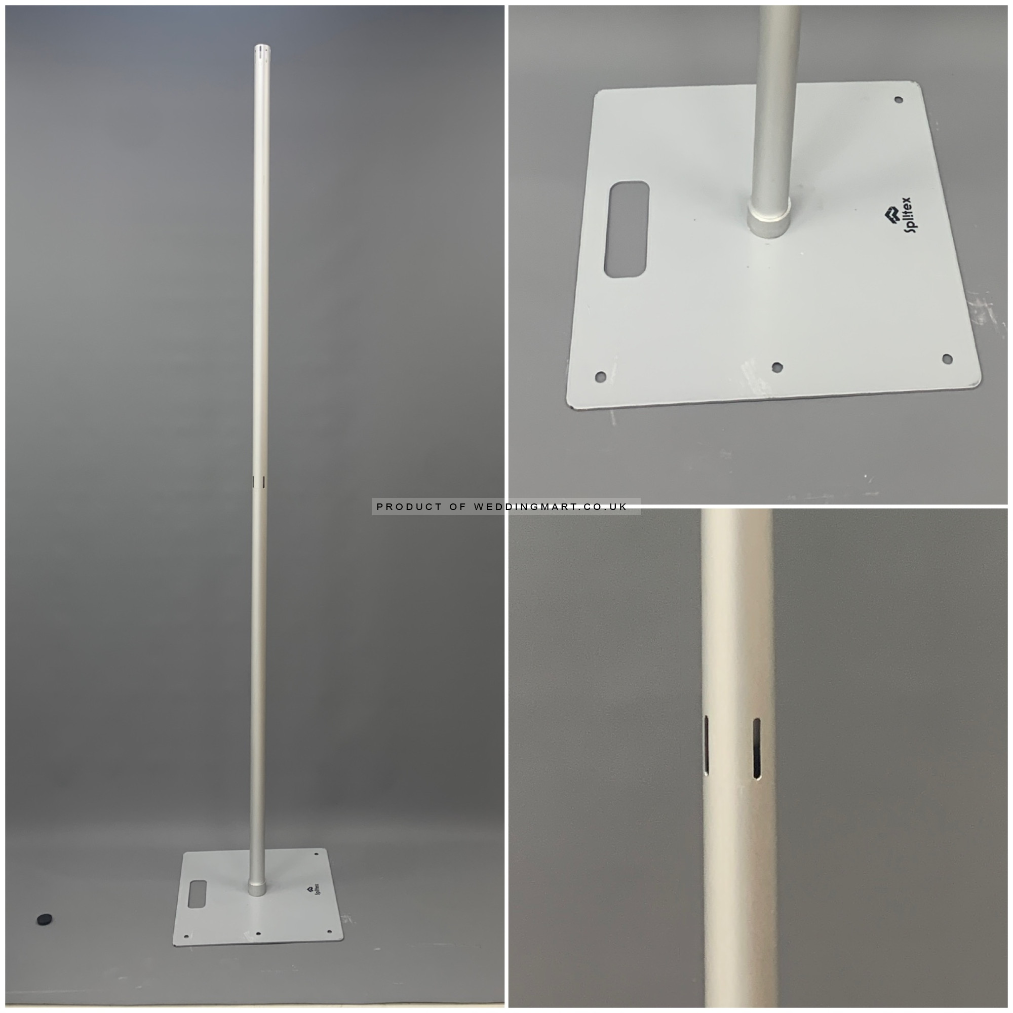 240cm High Quality Fixed Aluminium Upright Pole