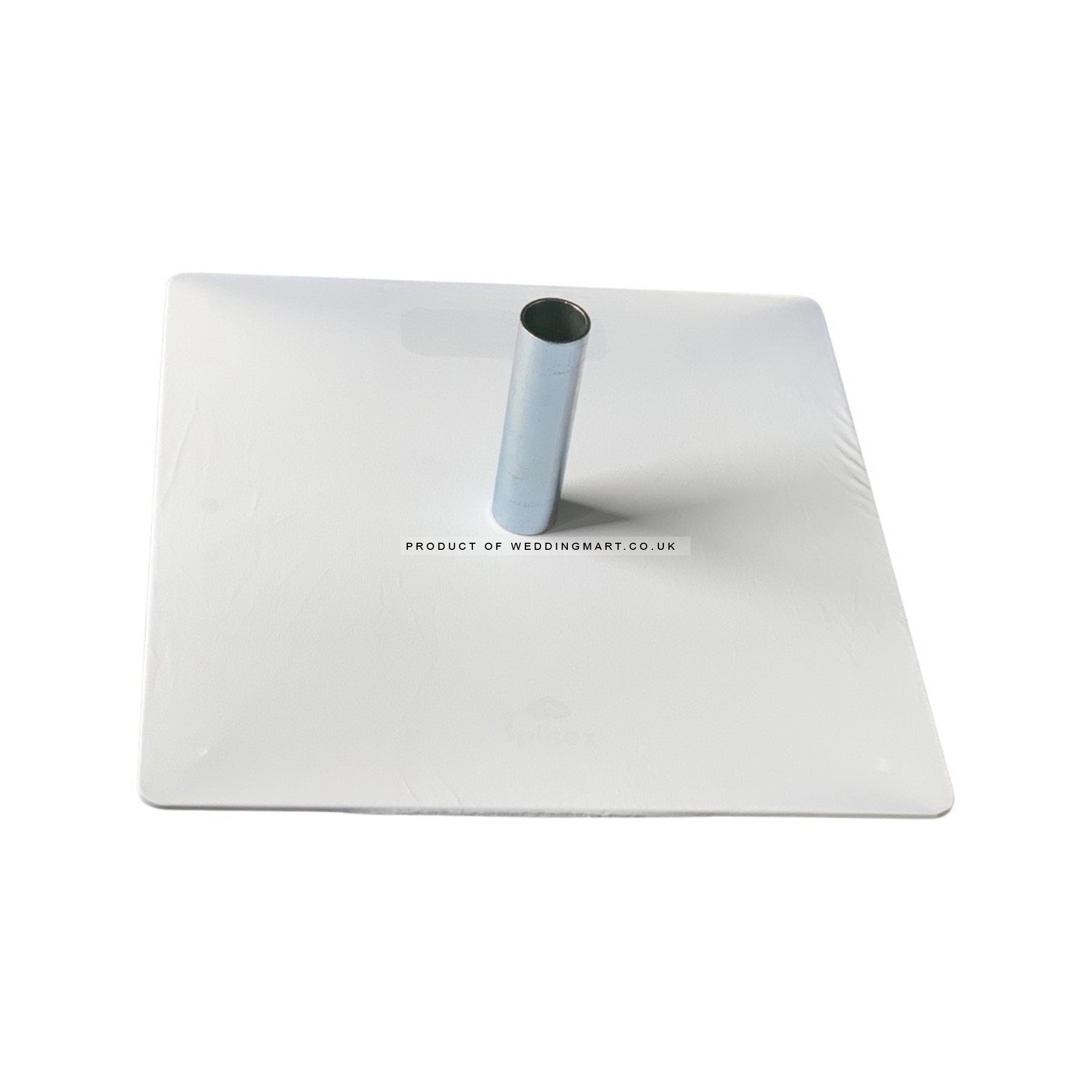 Buy Premium Quality Stretch Fit Pipe and Drape Base Plate Cover - White ...